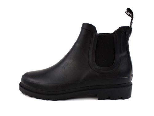 Buy Angulus black short rubber boot at MilkyWalk