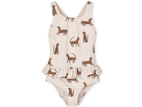 Buy Liewood leopard/sandy swimsuit Amara UPF 40+ at MilkyWalk